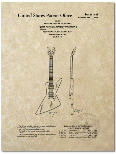 La Gibson Explorer originale de 1958 | Jerrock